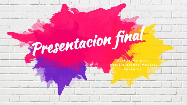 PRESENTACIÓN FINAL | Genially