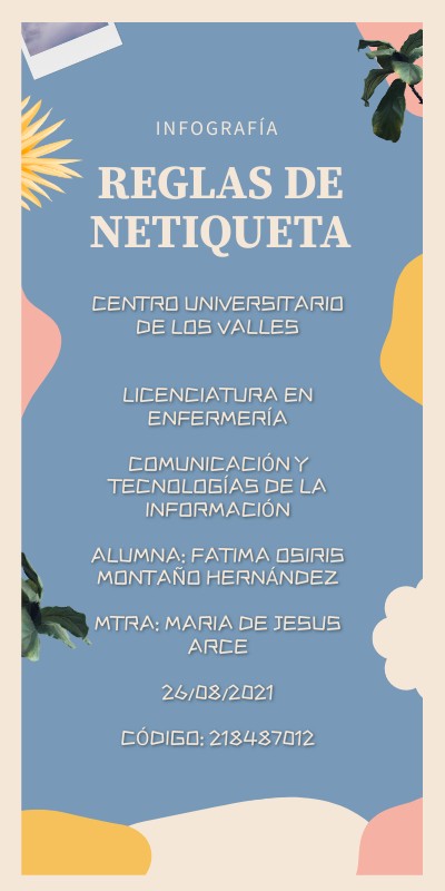 INFOGRAFÍA DE LAS REGLAS DE NETIQUETA | Genially