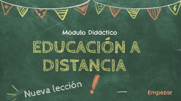 EDUCACIÓN A DISTANCIA