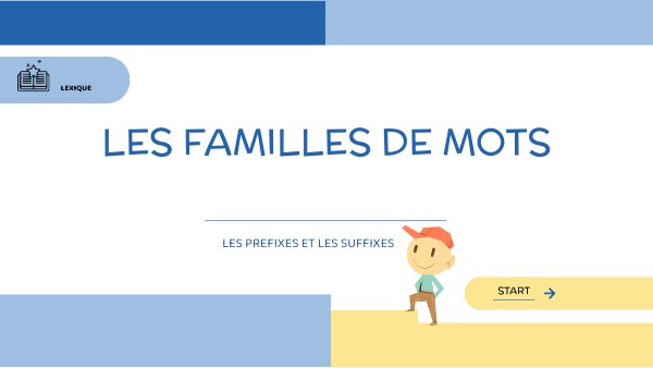 familles de mots ce2 | Genially