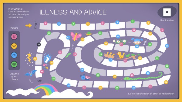 Illness and advice Progression 1 | Genially