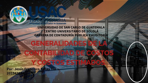GENERALIDADES DE LA CONTABILIDAD DE COSTOS | Genially