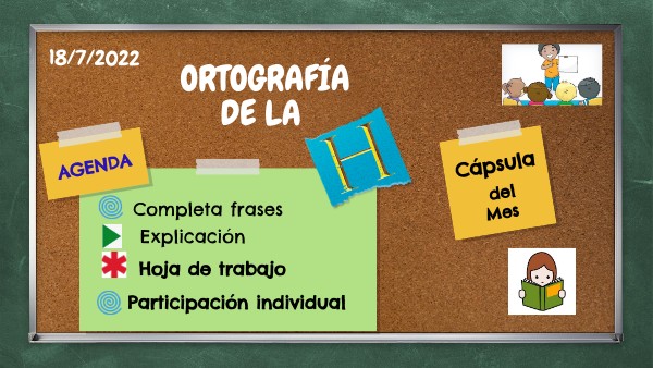 Ortografía de la H | Genially