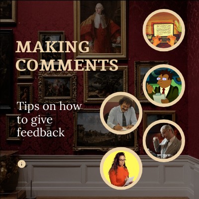Making Comments | Genially