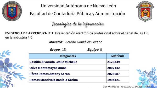 EV1_TIC_EQUIPO 8 | Genially