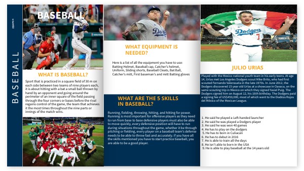 TRÍPTICO INGLES | Genially