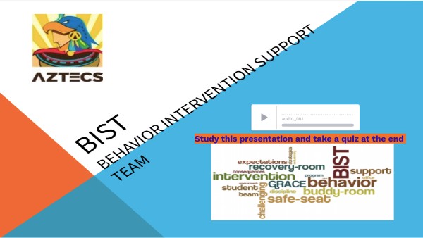 Behavior Intervention Support Team: positive behavior management | Genially