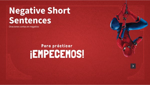 QUIZ Negative Sentences