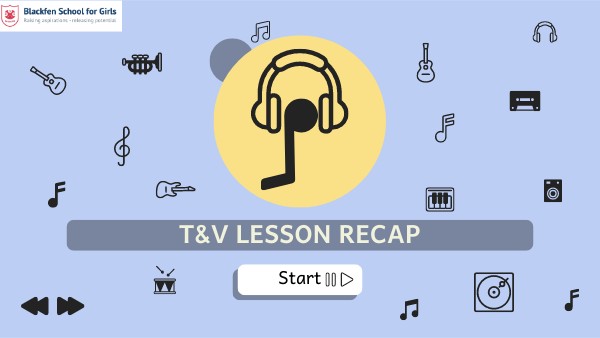 T&V Lesson recap | Genially