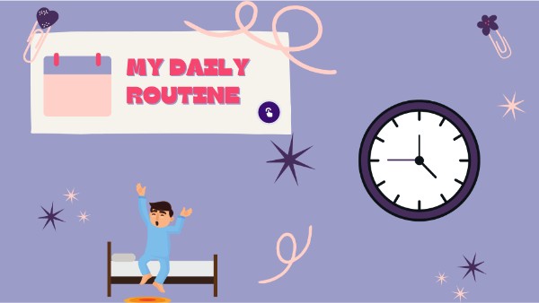 My daily routine | Genially