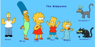 La familia Simpsons