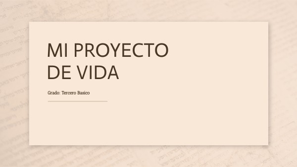 proyecto | Genially