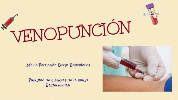 PRESENTACIÓN VENOPUNCIÓN | Genially