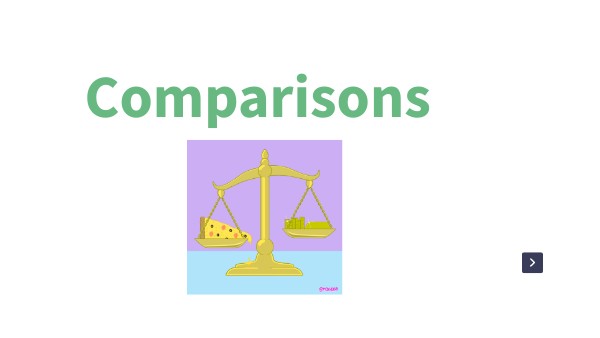 Comparisons (equality / inequality) | Genially