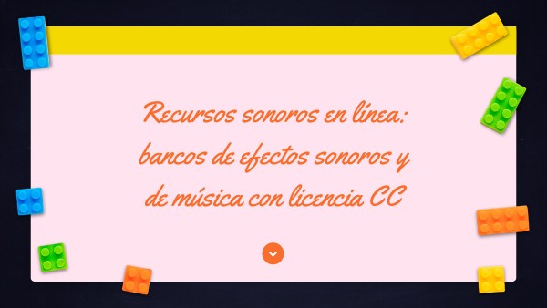 Bancos de recursos sonoros CC | Genially