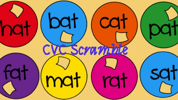 CVC Scramble | Genially