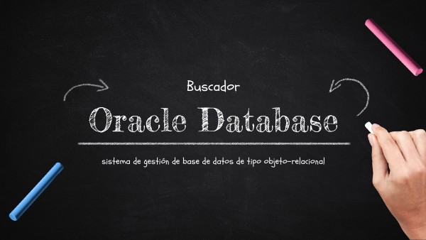 Presentación Oracle | Genially