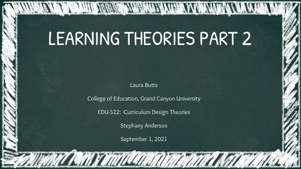 Learning Theories Part 2 | Genially