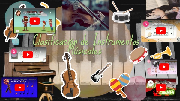 ¡Clasificación de INSTRUMENTOS MUSICALES! | Genially