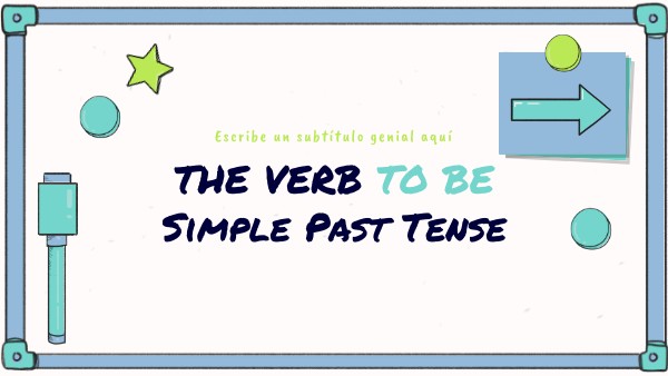 VERB TO BE - Simple Past | Genially