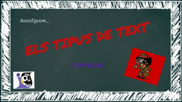 LES TIPOLOGIES TEXTUALS | Genially