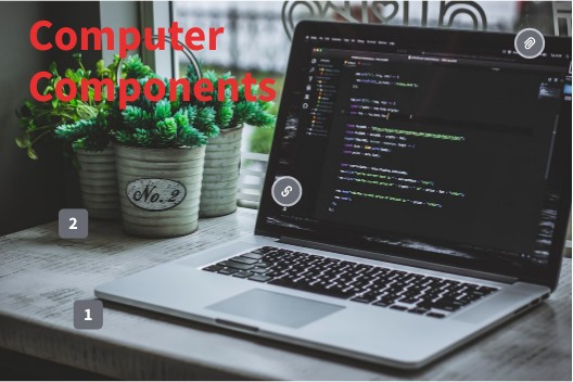 Interactive Parts to a computer | Genially