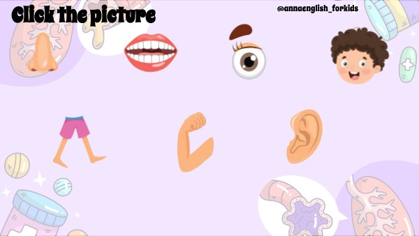 Parts of body | Genially