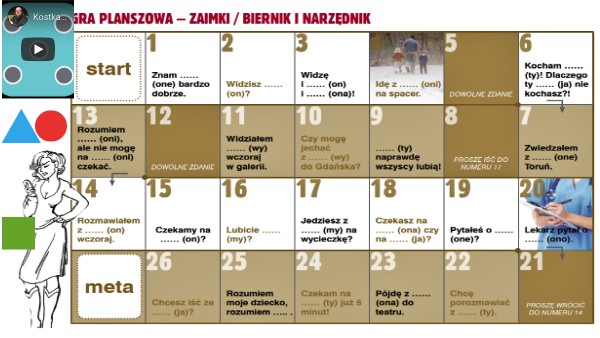 Zaimki.Biernik i narzędnik | Genially