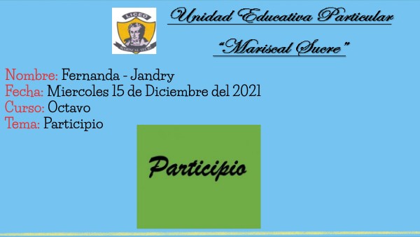 Participio