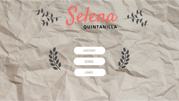 Selena Quintanilla | Genially