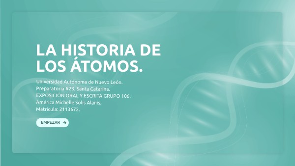PRESENTACIÓN ATOMOS | Genially