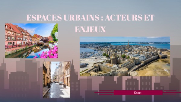 Espaces urbains