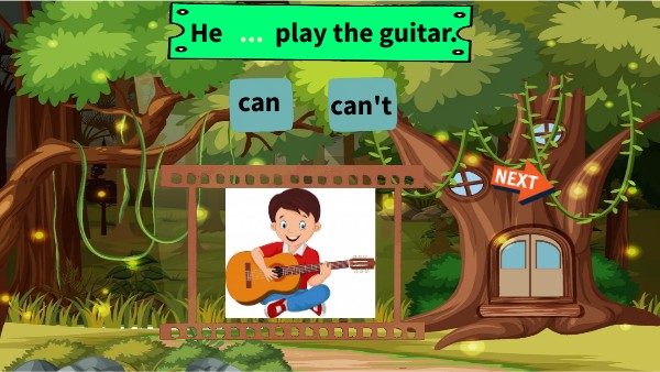 can/can't | Genially