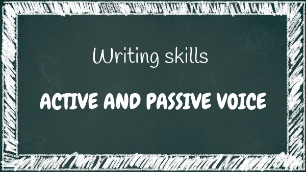 active and passive voice | Genially