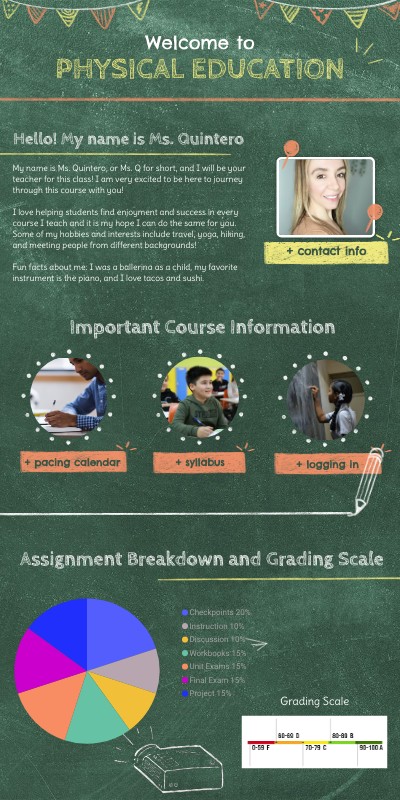 MS PE Welcome Letter