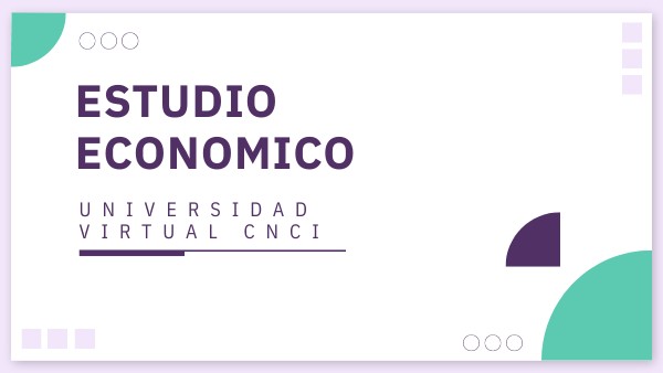 ESTUDIO ECONOMICO