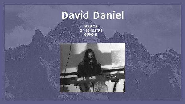 David Daniel | Genially