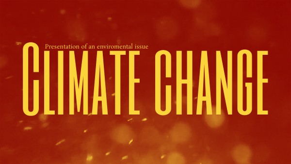CLIMATE CHANGE PRESENTATION | Genially
