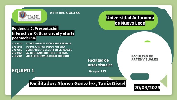 Evidencia 2_Presentación Interactiva_Cultura_EQUIPO 1 | Genially