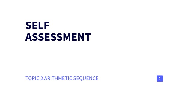 SELF ASSESSMENT TOPIC 2 | Genially