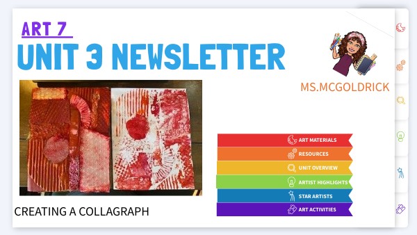 Unit 3 Newsletter | Genially