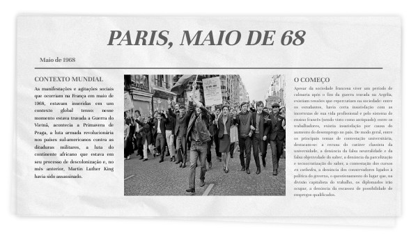 maio de 68 | Genially