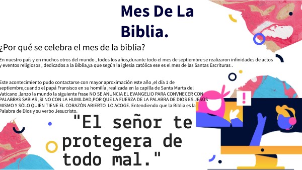 Mes de la Biblia | Genially