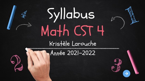 Syllabus CST 4