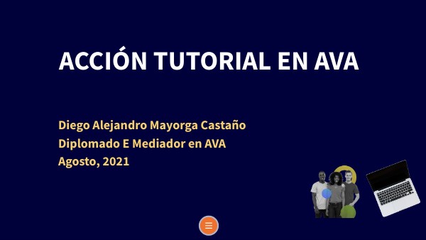 Presentación Acción tutorial - Diego Mayorga