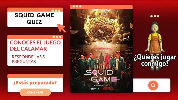 SQUID GAME QUIZ | Genially