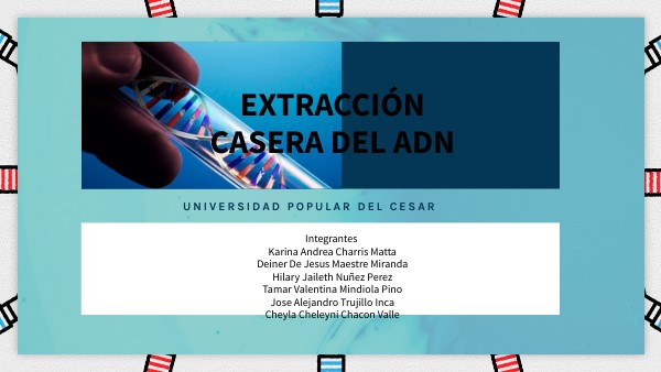 extracción de ADN | Genially