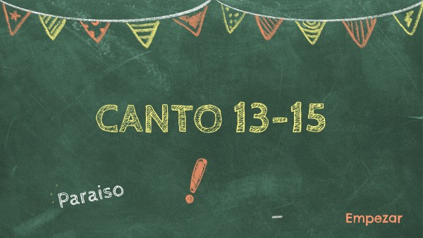 Cantos 13 14 15 | Genially