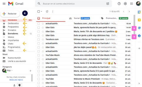 Funciones de GMAIL | Genially