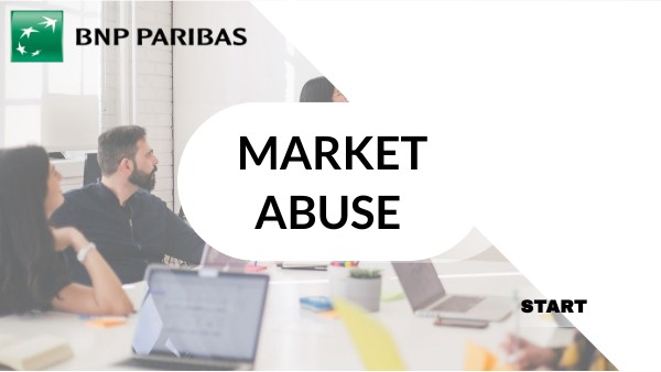 Market abuse training V2 | Genially